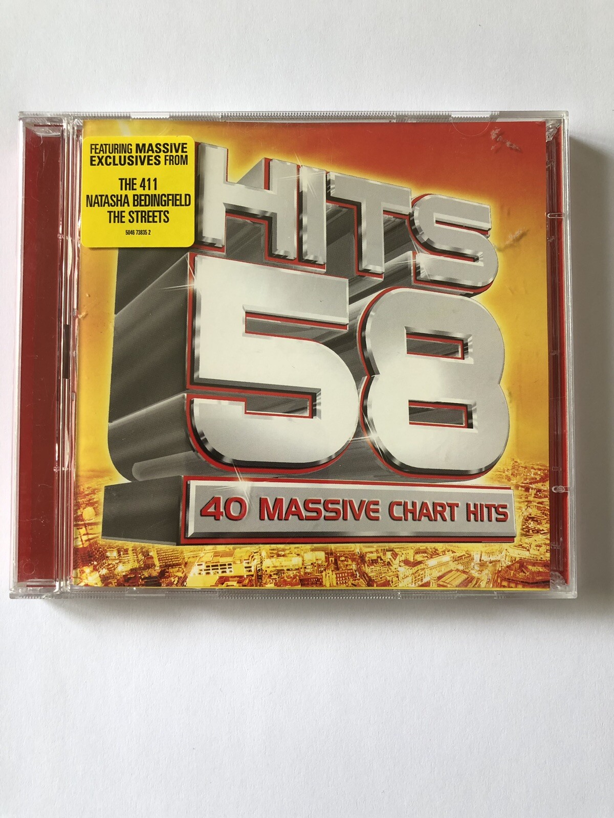 Hits 58: 40 Massive Chart Hits by Various Artists (CD, 2004) for sale ...