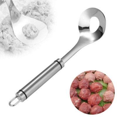 Meatball Maker Spoon Non Stick thick Stainless Steel Meat Baller ...