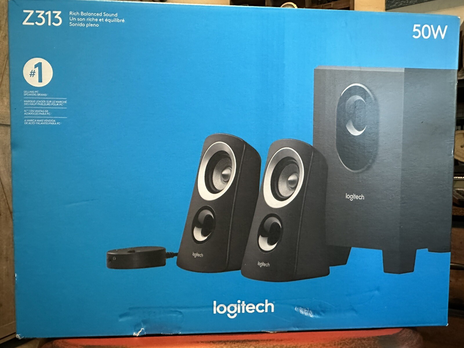 Logitech Z313 -50w Speaker System New In Unopened Box 713002520574 | eBay