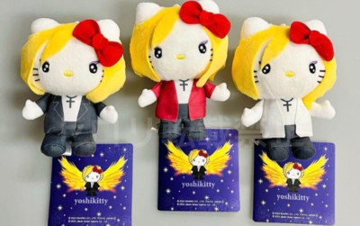 Yoshikitty Kitty Mini Plush Doll Mascot Set 3 SEGA Limited 2024 from ...