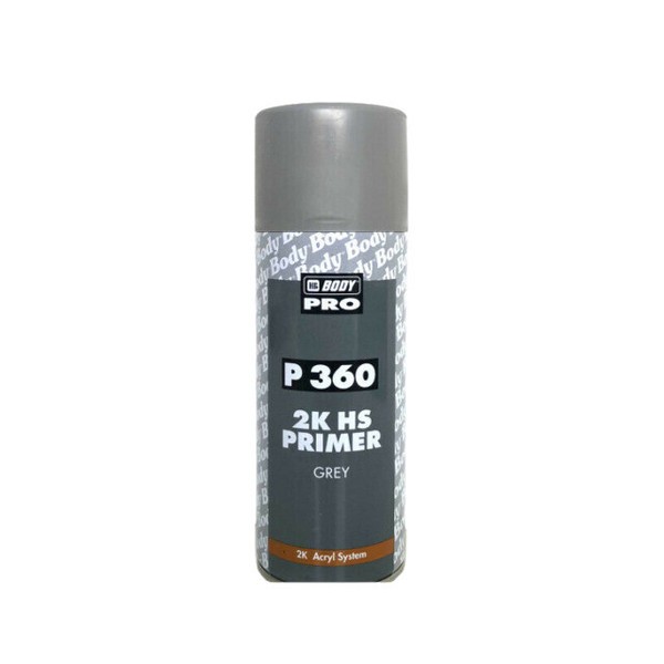 HB Body P360 2KHS Primer Paint Spray, Grey - 400ml for sale online | eBay