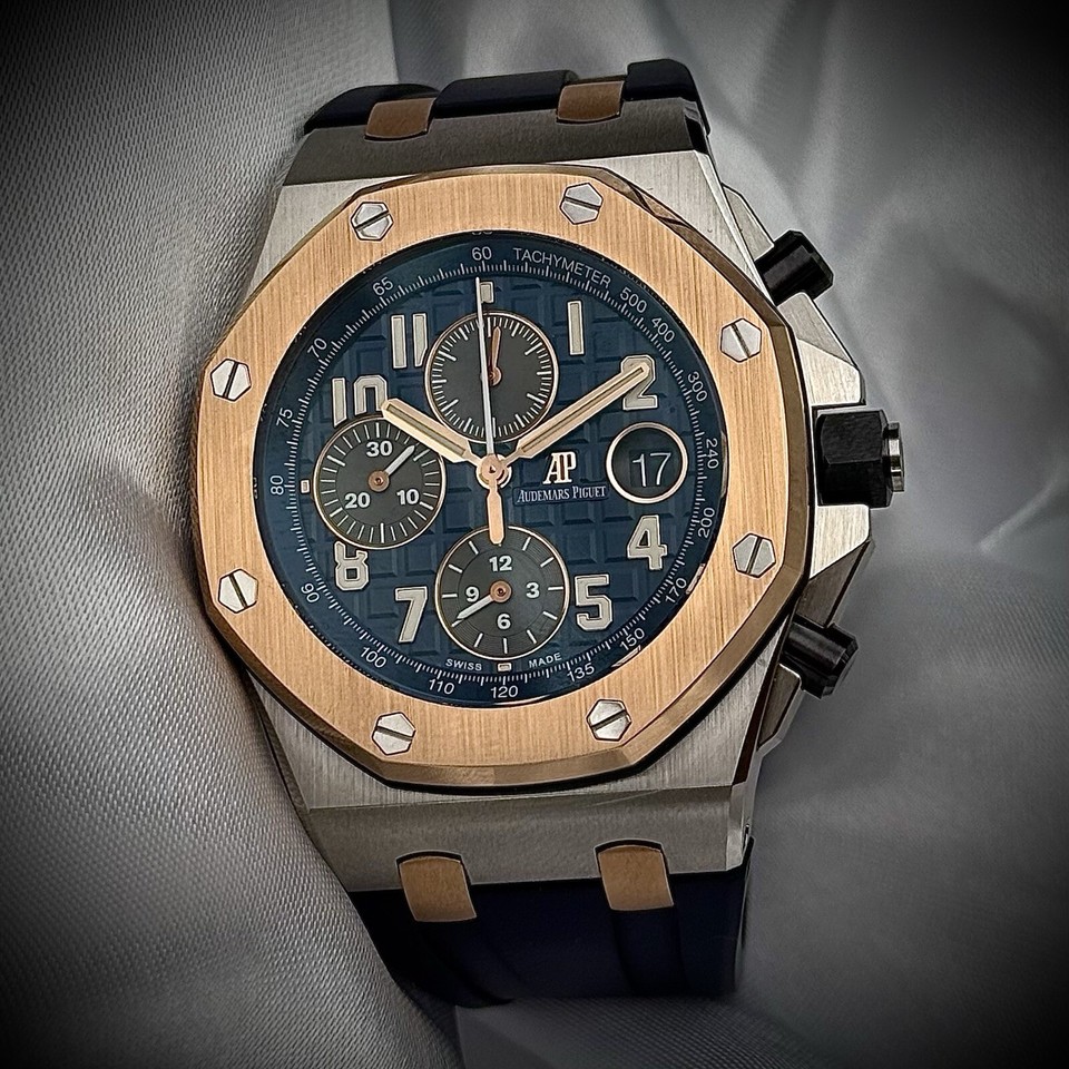 Audemars Piguet Royal Oak Offshore 42mm Rose Gold Bucherer-26471SR.OO ...