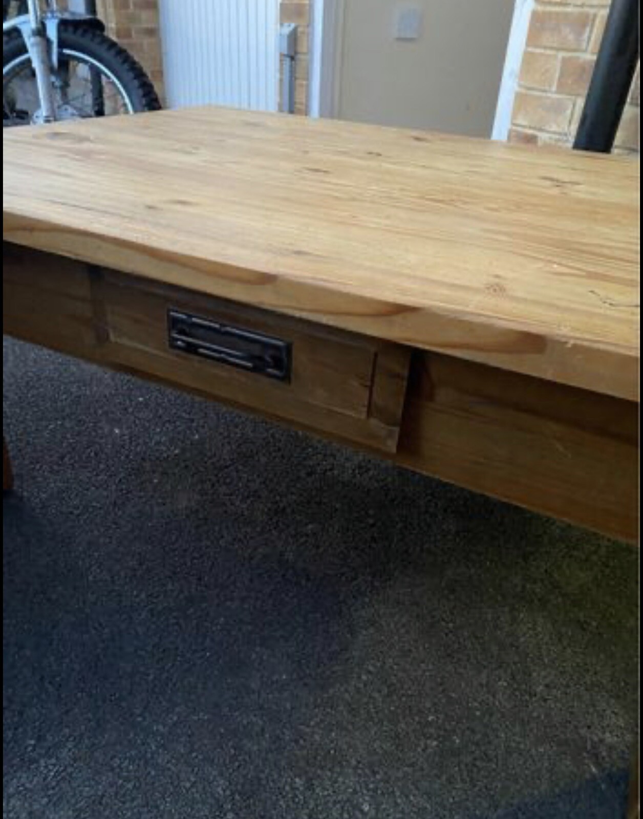 heavy pine table | eBay UK