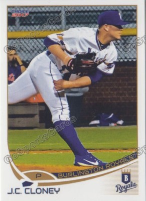 2017 Burlington Royals JC Cloney RC Rookie Kansas City | eBay