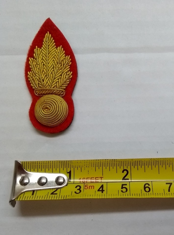 Mess Kit Badge Royal Engineers Grenade British Military Hand ...