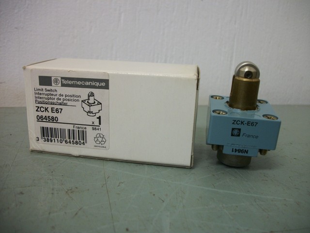 Telemecanique Zcke67 Limit Switch Head Steel Roller Plunger for sale ...