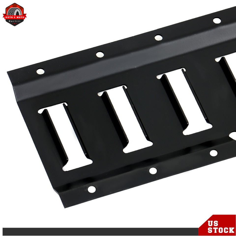 E Track Bar Rails Powder Coat Stainless Steel E Track Tie Down Rail Kit ...