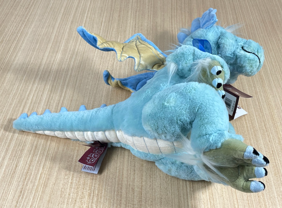 "Charlie Bears - Plush Collection" Blue Fabric Teddy Bear 'Water Dragon ...