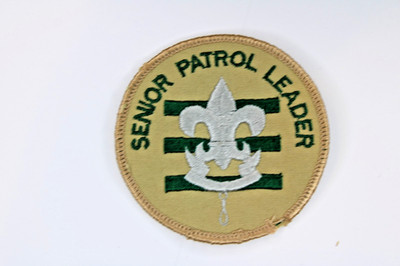 Senior Patrol Leader Position Patch Boy Scouts of America BSA | eBay