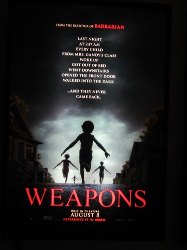 WEAPONS [2025] [DOUBLE-SIDED] [ORIGINAL] D/S 27x40 MOVIE THEATER POSTER ...
