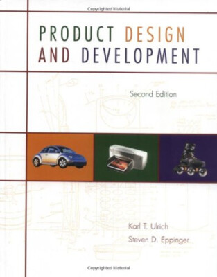Product Design and Development Hardcover Steven, Ulrich, Karl T ...