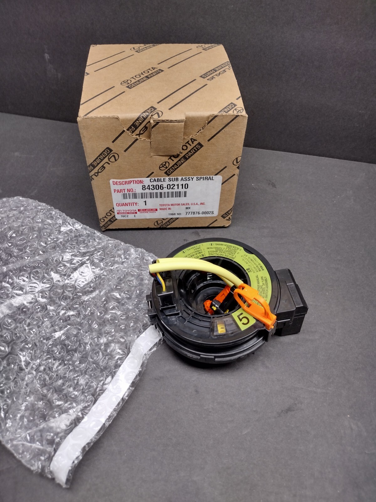 05 Toyota Corolla Clock Spring 8430602110 for sale online | eBay