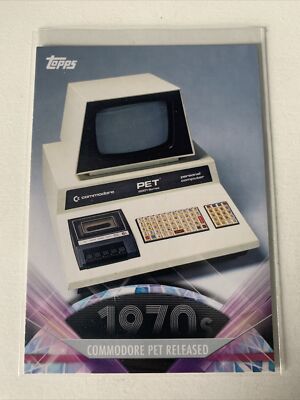 Commodore Pet Released 2011 Topps American Pie Trading Card #127 | eBay