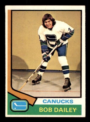 1974 Topps Hockey #240 Bob Dailey NM *d2 | eBay