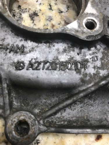 2006- 2010 MERCEDES-BENZ C350 E350 RIGHT SIDE TIMING CHAIN COVER ...