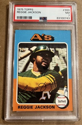 1975 Topps - #300 Reggie Jackson Oakland Athletics | eBay