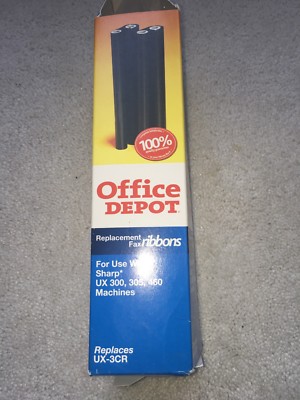 OFFICE DEPOT SHARP REPLACEMENT UX-3CR FAX RIBBONS UX 300,305,460 ...
