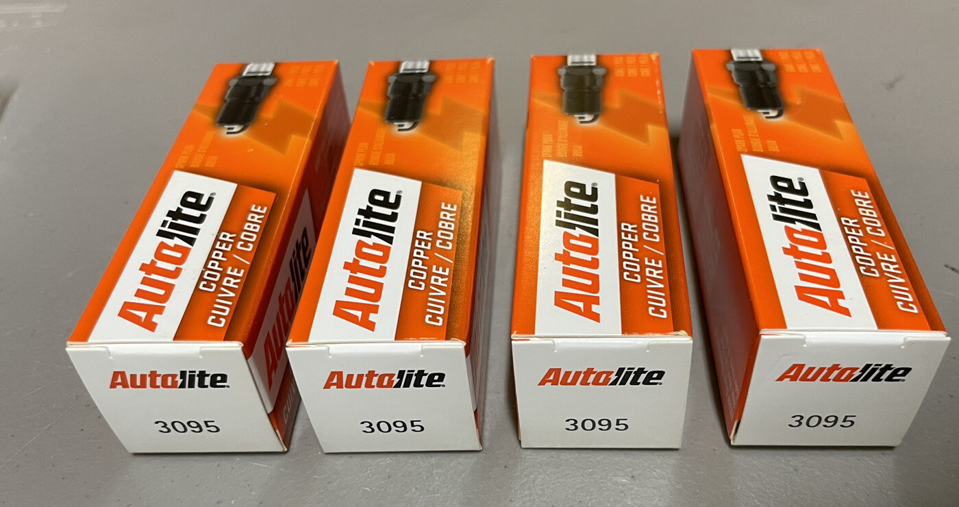 4 Maytag Gas Engine 92 Spark Plug Autolite 3095 Hit Miss Motor 1/2 ...