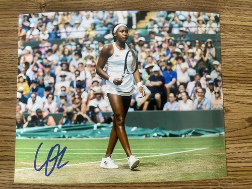 Coco Gauff Autographed 8x10 Photo USA Tennis Player | eBay