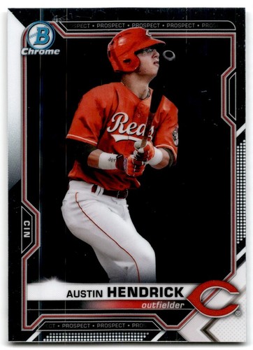 2021 Bowman Chrome Austin Hendrick Baseball Cards #BCP-55 | eBay