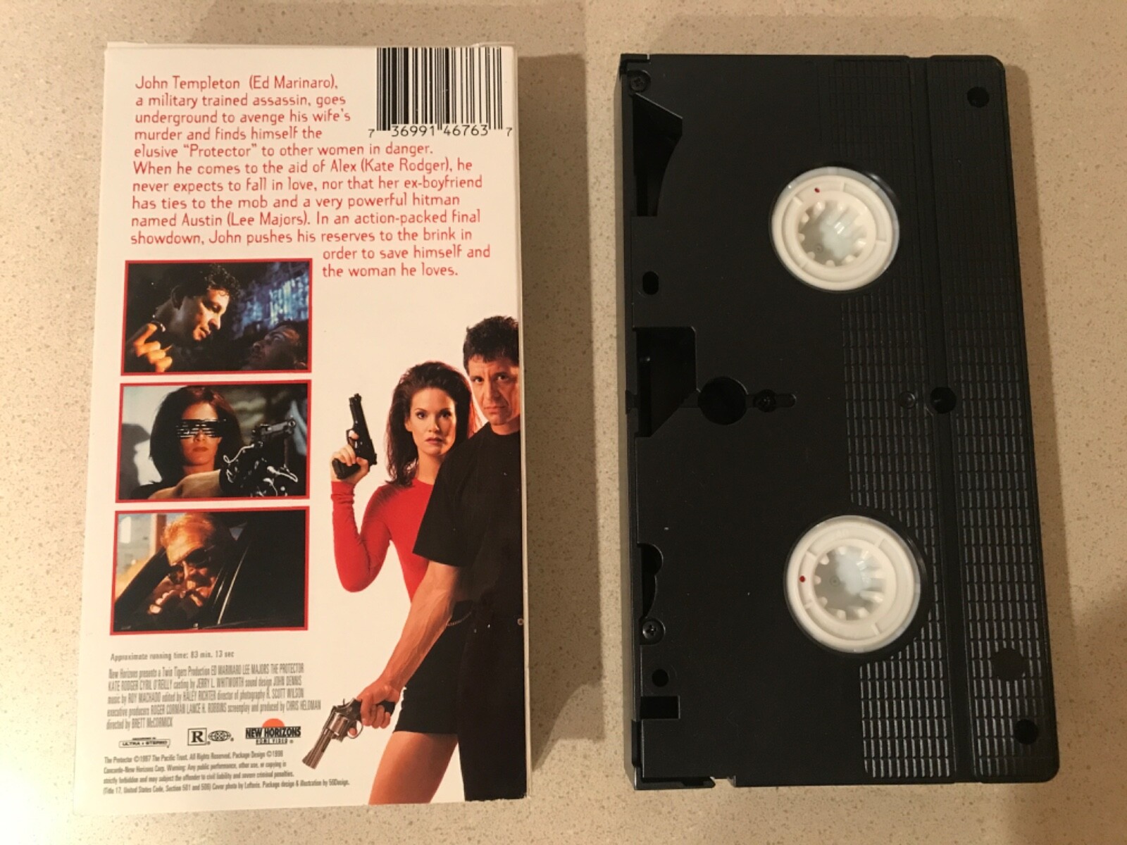 The Protector (VHS, 1998) Lee Majors, Ed Marinaro, Kate Rodger | eBay