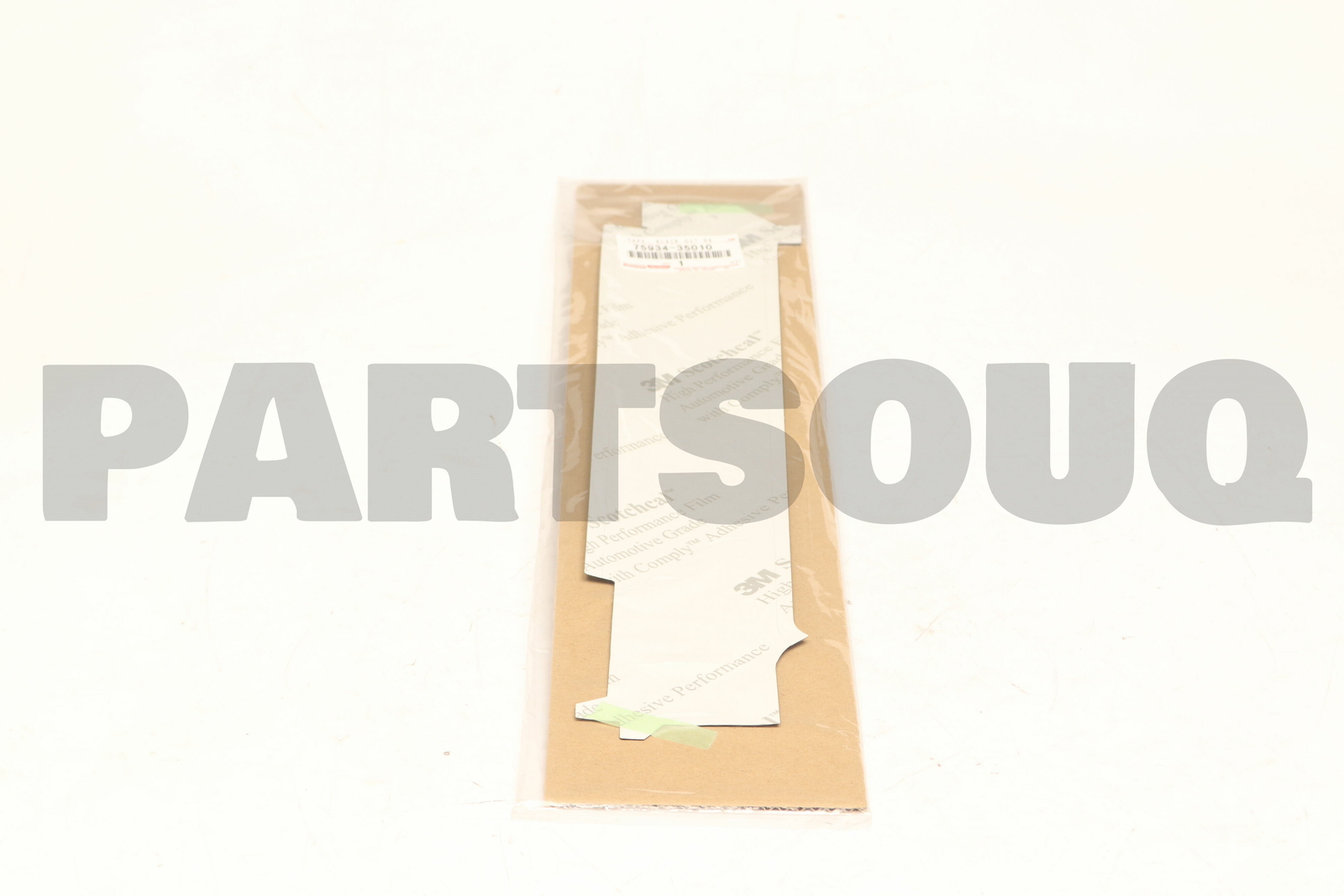 7593435010 Genuine Toyota TAPE, BLACK OUT, OUTER FRONT LH 75934-35010 ...