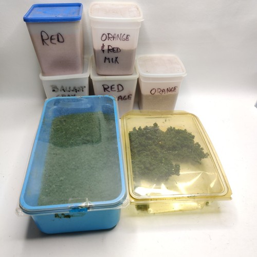 HO Scale Scenery Foliage Sand Lichen Multi Colors Lot of 8 | eBay