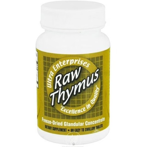 Ultra Glandulars Raw Thymus Tablets, 200 Mg, 60 Tablets | eBay