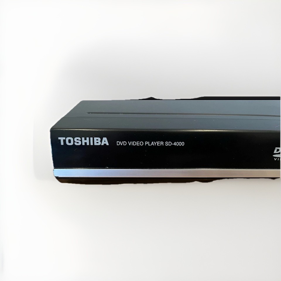 Toshiba DVD Video Player SD-4000 (NO REMOTE) | eBay