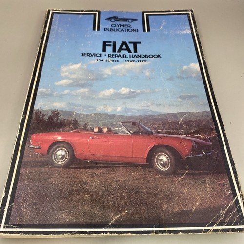 FIAT Service Repair Handbook 124 Series 1967-1977 Clymer Publication | eBay