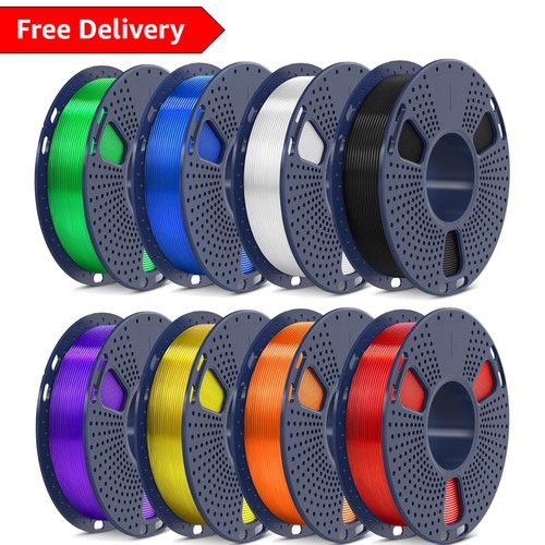 PLA 3D Printer Filament Bundle, Multicolor PLA Filament 1.75mm, 2kg in ...