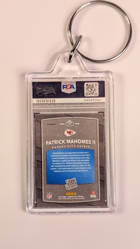 2017 Panini Donruss Optic Patrick Mahomes Rated Rookie Holo PSA 10 ...