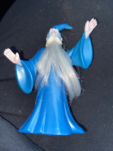 1995 Disney’s Sword in the Stone Merlin Wizard Figure McDonalds Happy ...