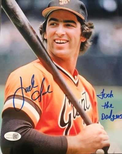 Jack Clark Signed San Francisco Baseball 8x10 METALLIC Photo (JSA) | eBay
