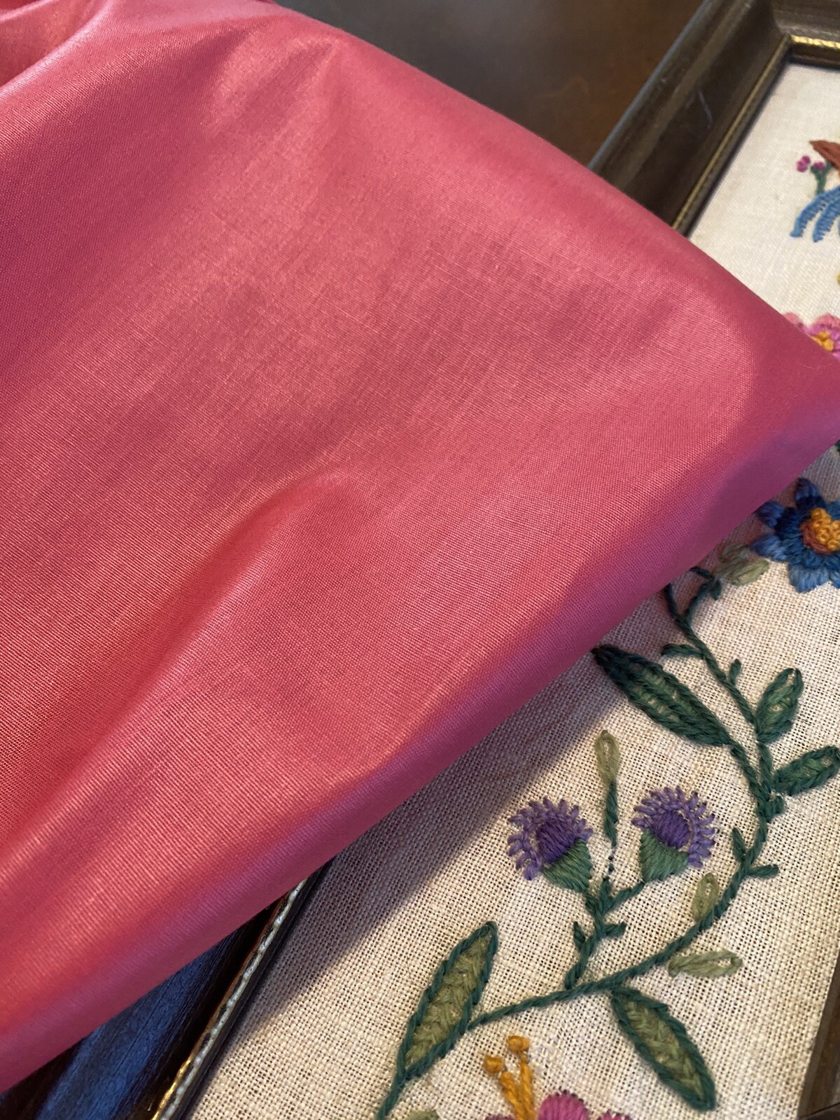 Solid Color DEEP Bright Pink Polished Cotton FABRIC 54" W BTY Barbie ...