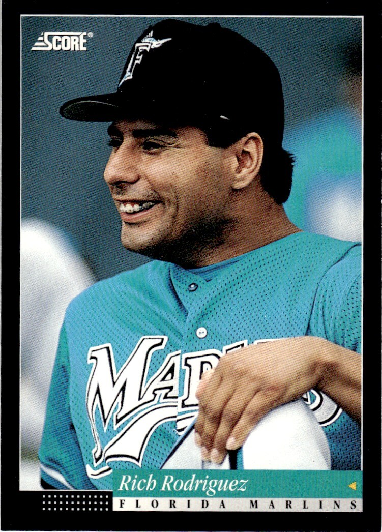 Rich Rodriguez #295 Florida Marlins 1994 Score Baseball Card | eBay