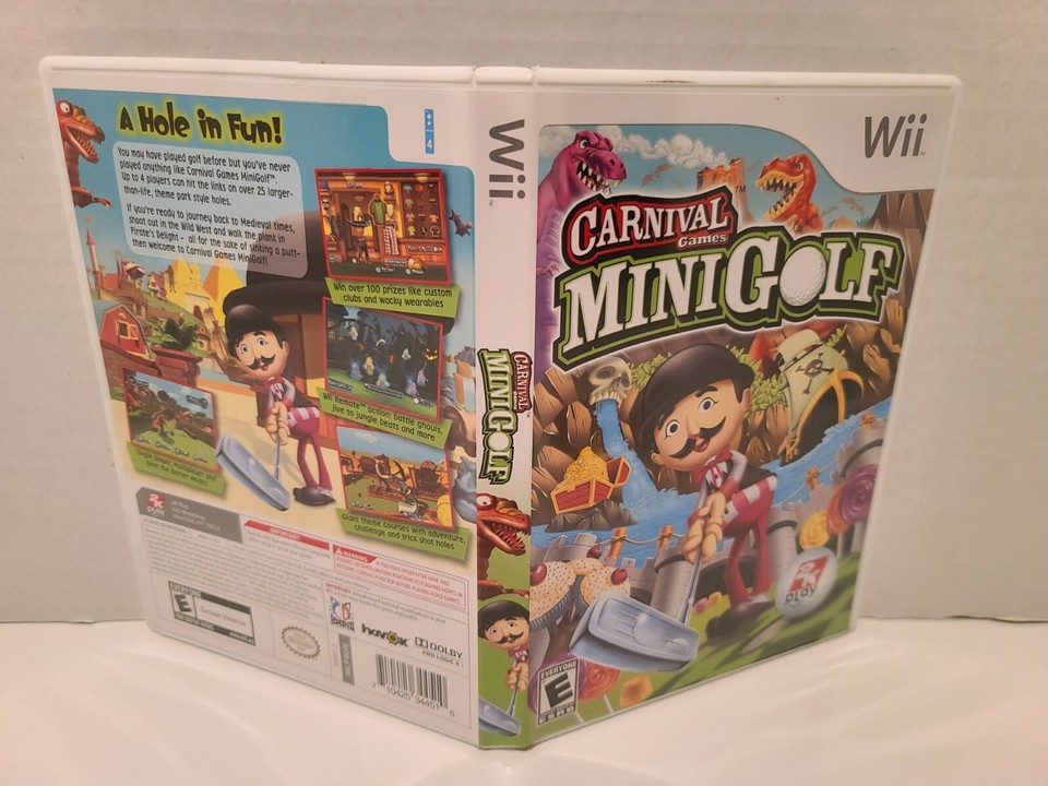 Carnival Games: Mini-Golf (Nintendo Wii, 2008) CIB 710425344510 | eBay