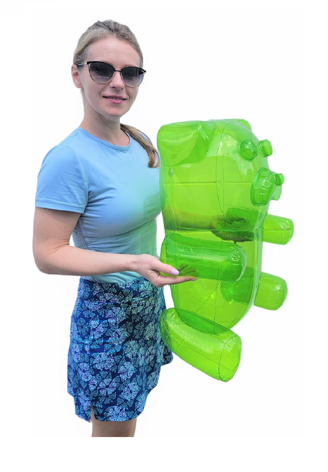 Huge Inflatable Gummy Bears Inflates Assorted Colors (About 24 Inches ...