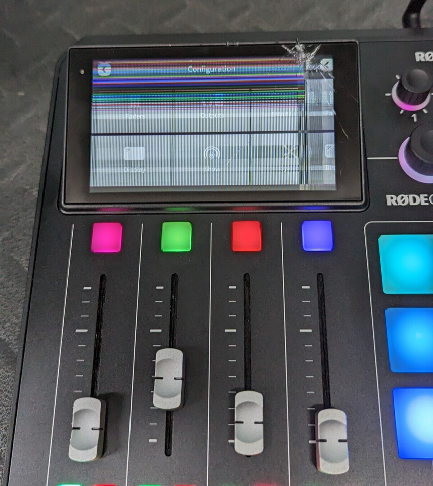 Rode RodeCaster Duo Streaming Mixer Integrated Audio Production Studio ...