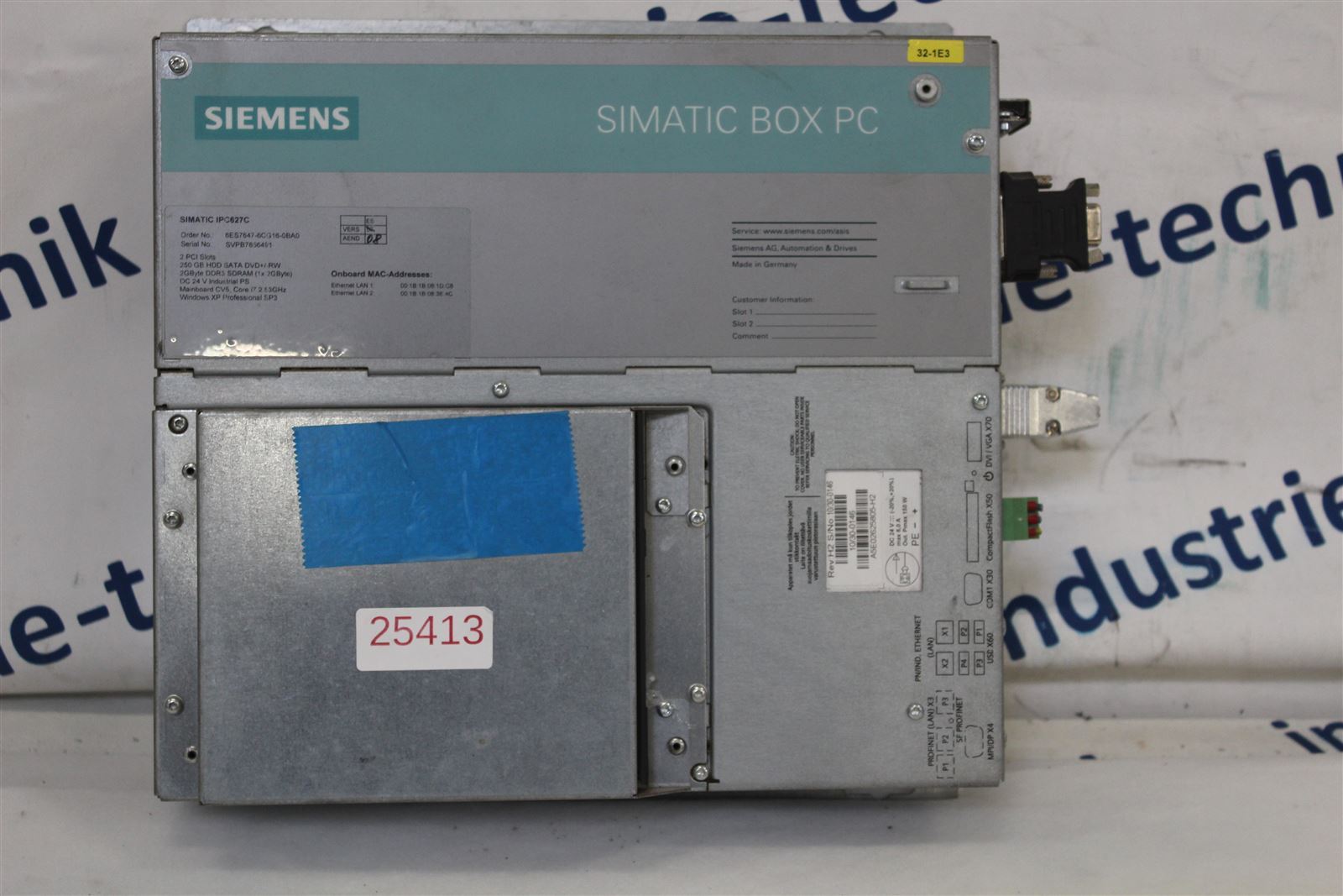 Siemens Simatic IPC627C 6ES7647-6CG16-0BA0 Box PC 6ES76476CG160BA0 for sale online | eBay