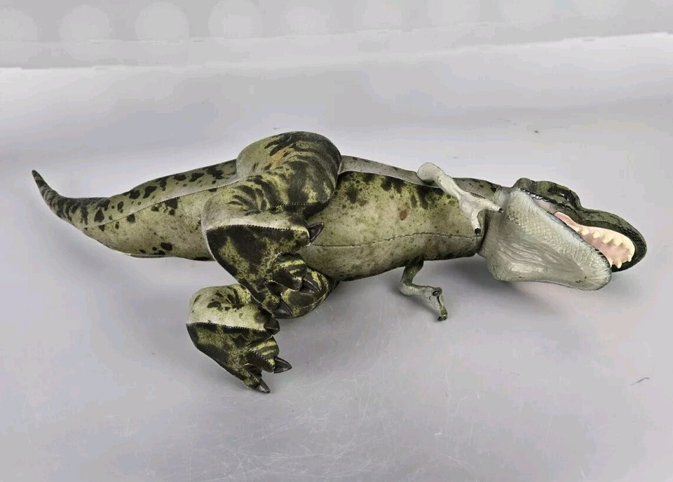 Vintage 1997 Jurassic Park The Lost World Bend-A-Saur T-Rex Plush Toy ...