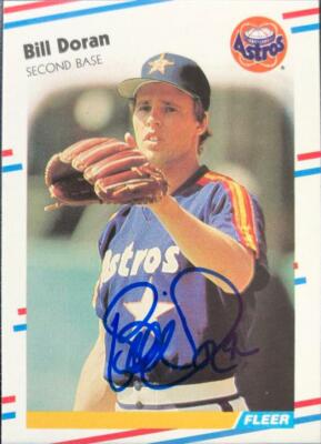 Bill Doran Autographed 1988 Fleer #447 | eBay