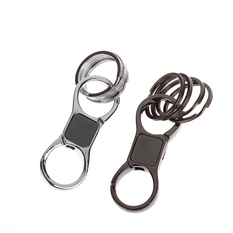 Keychains For Men Quick Release Spring Clip KeyChain With Rings Key ...
