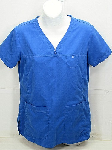 Grey's Anatomy Scrub Top S [ 36in Bust 25L ] Blue Style 41340 3 Front ...