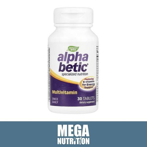 Abkit Alpha Betic Multivitamin 30 Tablets Formulated for Diabetic ...