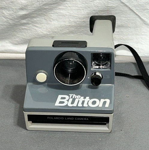 1980s Vintage POLAROID "The Button" SX-70 Instant film Land Camera ...