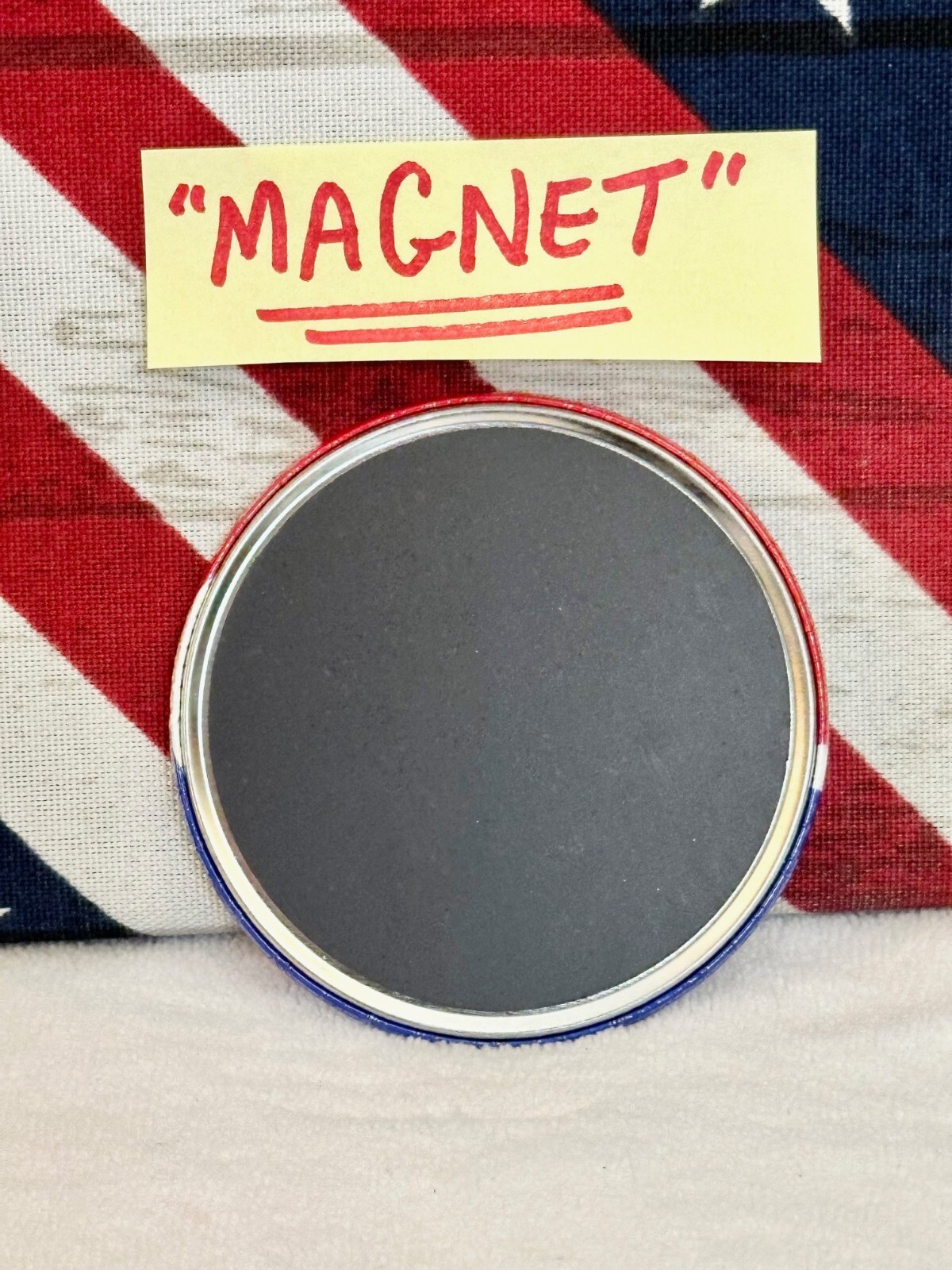 Trump 2024 Anti-Warren "Satire" Political Campaign "MAGNET BUTTON" - 3 ...