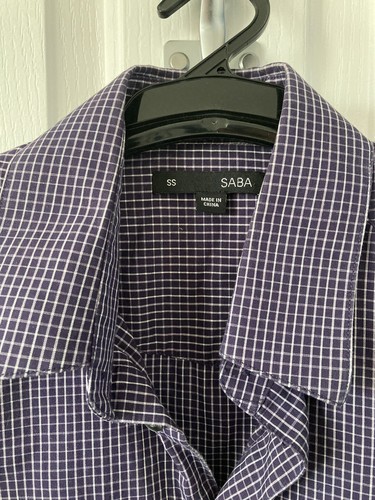 Saba Men’s Long Sleeve Shirt Small Slim Fit (Excellent Condition) | eBay