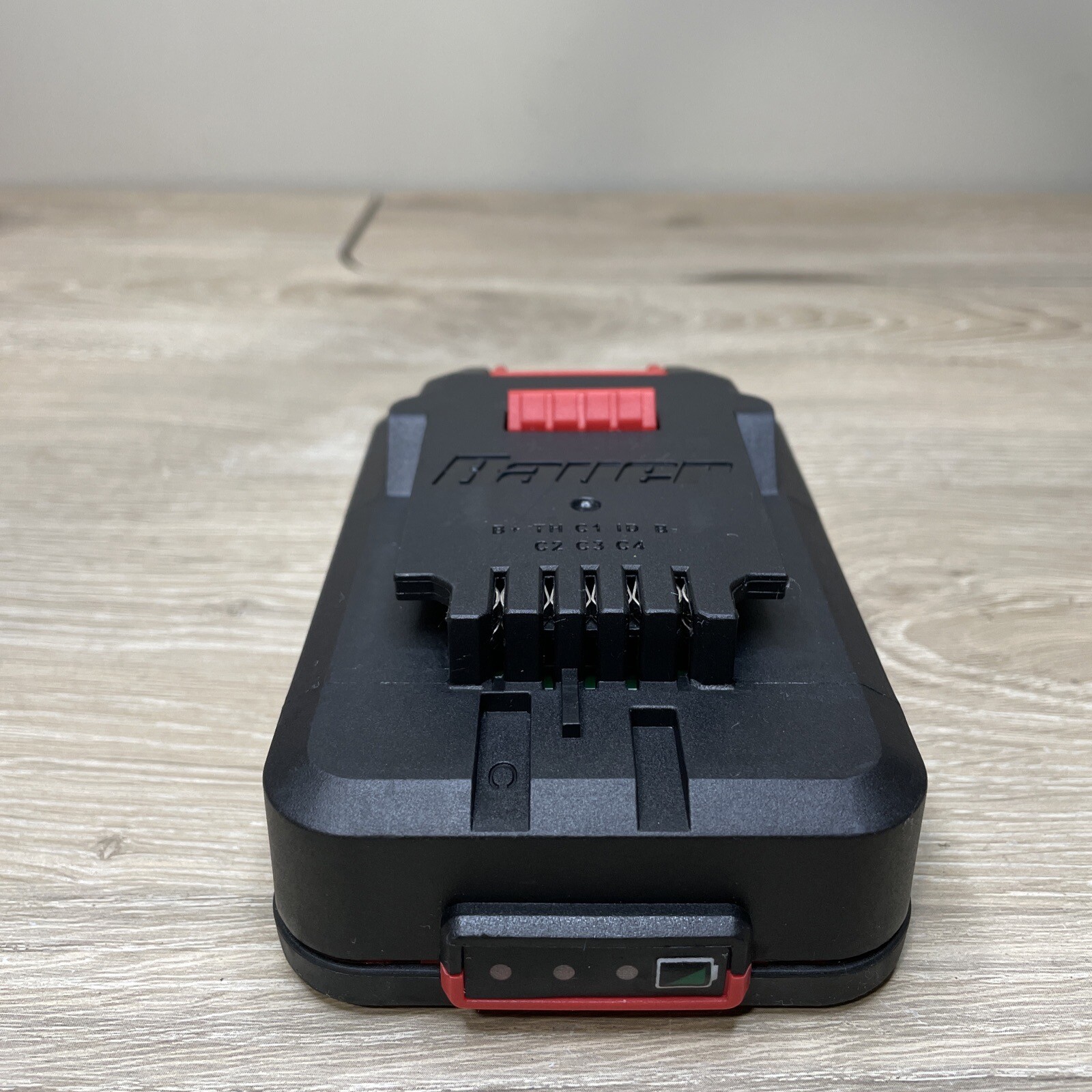 Bauer 1701C-B 1.5Ah 20V Lithium Compact Battery for Power Tools- Red ...