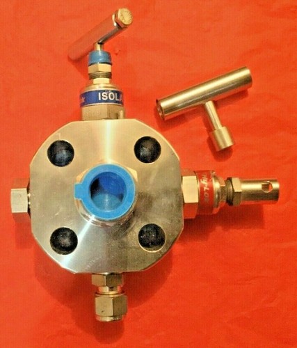 HY-LOK VMND8L16K8GS10MG5D Manifold Valve with Anti-Tamper Handle | eBay